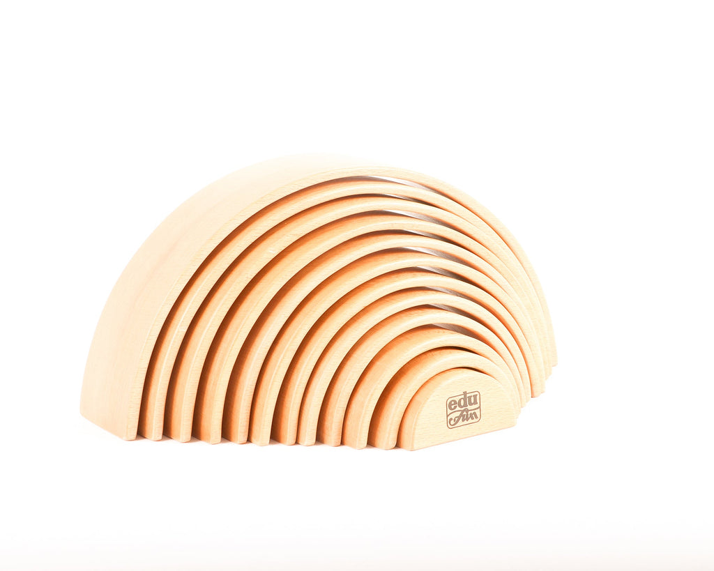 Natural Stacking Rainbow - Large - 34345 – Edu-Fun GmbH